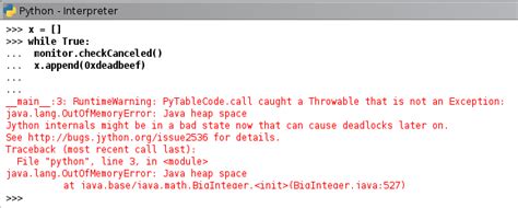 Jython Memory Overflow Hangs Ghidra · Issue 3326 · Nationalsecurityagencyghidra · Github