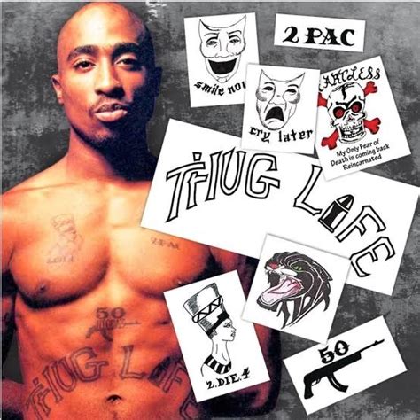 Pin On Ns‽ Thug Life Tattoo 2pac Tattoos Tupac Shakur