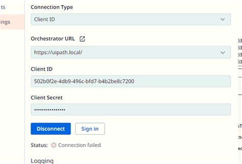 Robot Connection Failed Orchestrator Doesnt Respond Orchestrator