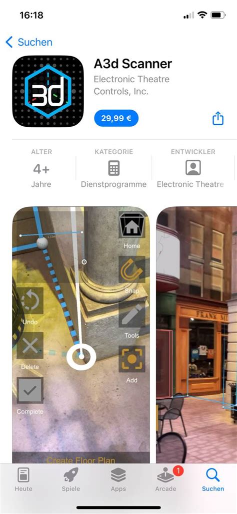 Neue Eos Augment3d Room Scanning App Preworks