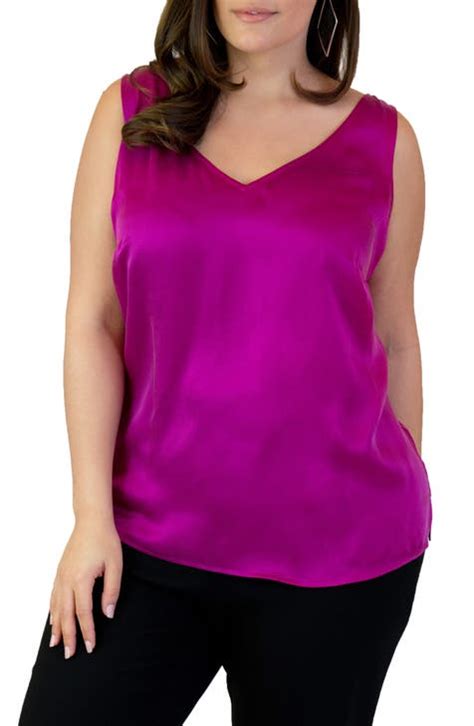 100 Silk Plus Size Tops For Women Nordstrom
