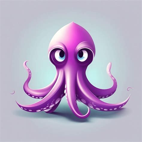 Premium Ai Image Squid Illustration Ai Generative