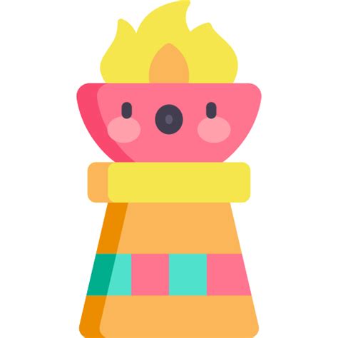 Brazier Kawaii Flat Icon