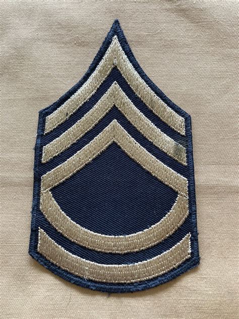 Ww2 Us Army Sergeant 1st Class Technical Chevron 4701461902