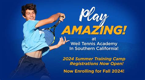 Weil Tennis Academy Play Amazing