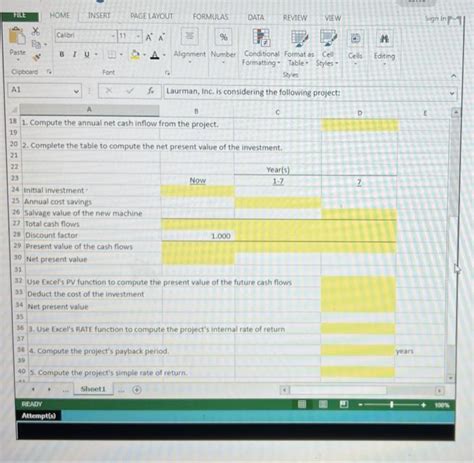 solved file home insert page layout formulas data review