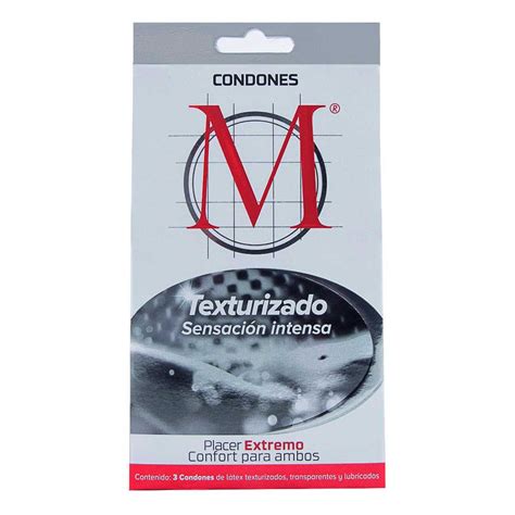 Condones De Látex M Force Texturizado 3 Condones Chedraui
