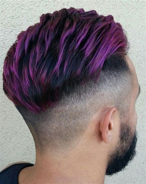 20 Purple Hairstyles For Men That Look Bold And Modern
