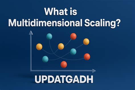 What Is Multidimensional Scaling