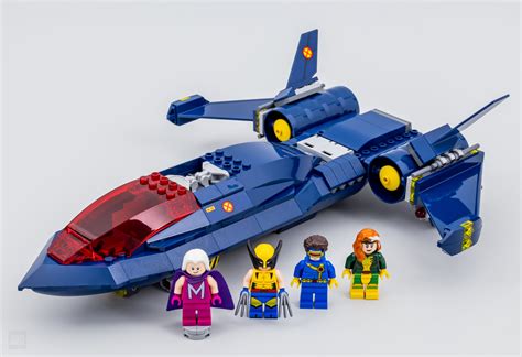 Très Vite Testé Lego Marvel 76281 X Men X Jet Hoth Bricks