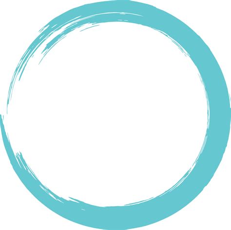 Colored Grunge Circle Brush Ink Frame 21975753 Png