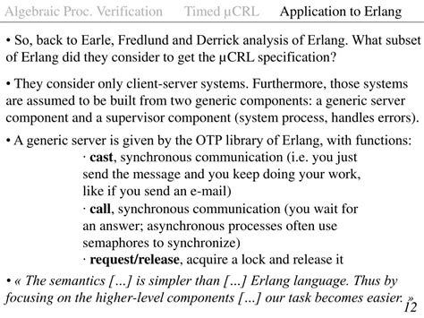 Ppt How To Verify Erlang Programs Powerpoint Presentation Free Download Id 4157168
