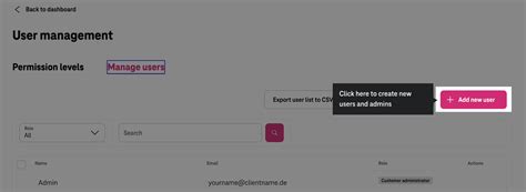 Create New Users And Additional Admins