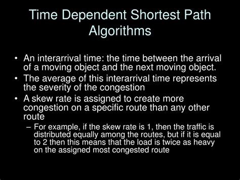 Ppt Applications Of Gps To Shortest Path Algorithms And Automatic