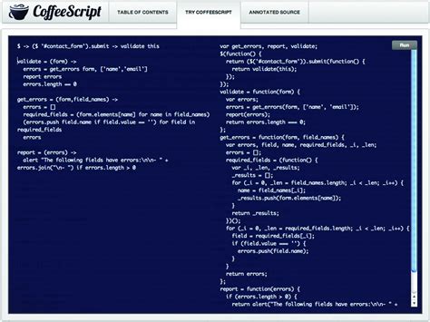 Simplify Your Javascript With Coffeescript Creative Bloq