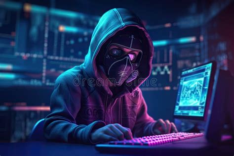 Anonymous Hacker Concept Of Hacking Cybersecurity Cybercrime
