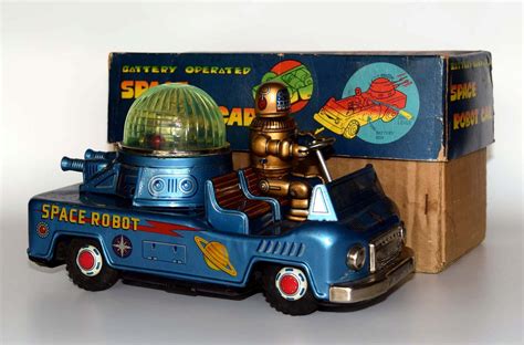Rare 1955 Yonezawa Space Robot Car W Buddy L Museum