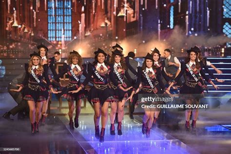 Contestants Perform On Stage During The Miss France 2023 Beauty News