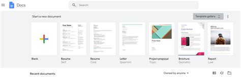Create A New Google Doc
