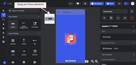Create Engaging Ui For Appointment Booking Flutter Apps With Quick Drag And Drop Tool Flutterviz