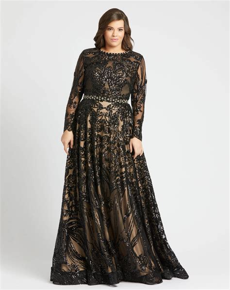 Mac Duggal Plus Size Wedding Dresses