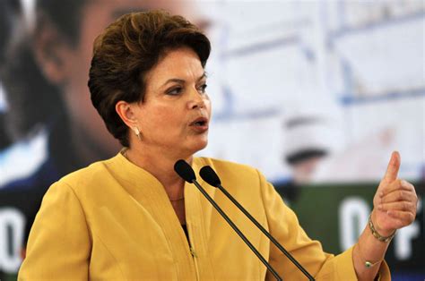 La Presidenta De Brasil Dilma Rousseff Cosas De Autos
