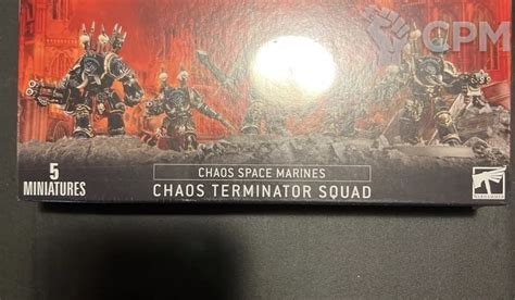 Terminators Csm Chaos Space Marines Свободный Рынок Миниатюр