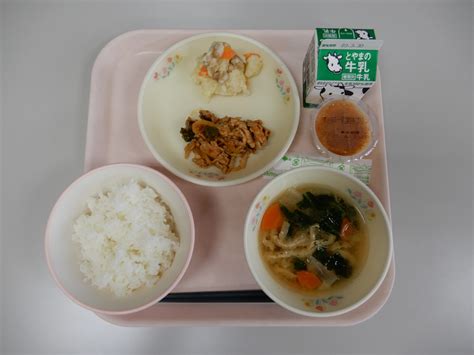 給食最終日とダンス その3 舟橋村立舟橋中学校