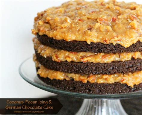 Coconut Pecan Icing And German Chocolate Cake