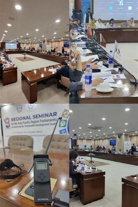 GONSIN IR Simultaneous Interpretation System In The Parliament Of Pakistan
