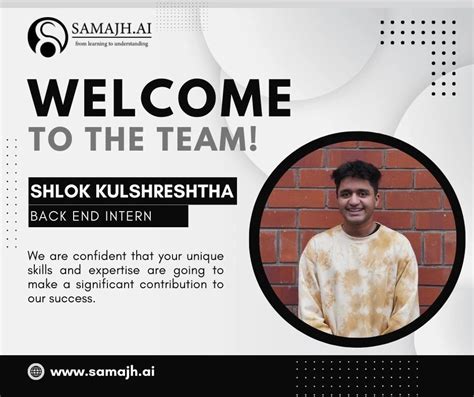 Shlok Kulshreshtha On Linkedin Im Excited To Share That I Am Starting A New Position As A Backend
