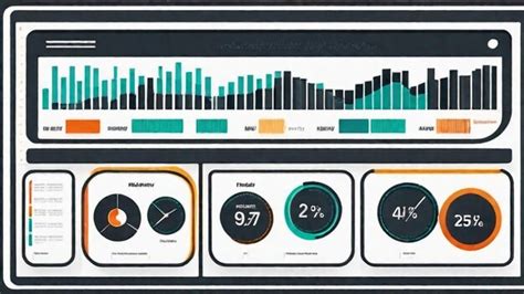 Premium Photo Data Dashboard Metrics Analysis