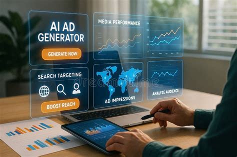 Ai Powered Advertising Dashboard With Global Media Performance Analytics Ad Impressions And