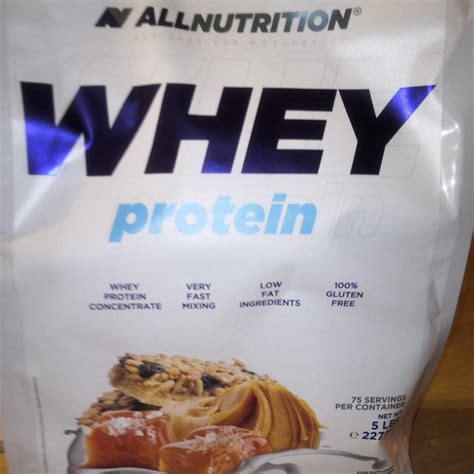 Whey Protein Caramel Salted Peanut Butter Allnutrition Kalorie Kj A