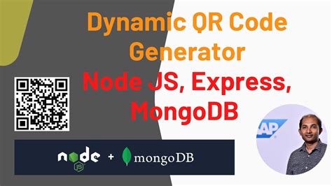 Dynamic Qr Code Generator With Node Js Mongo Db And Ejs Youtube