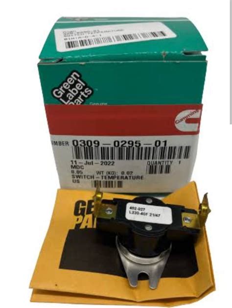 Sensor De Temperatura Para Gerador Onan 309 0295 01