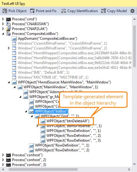 Identifying Wpf Objects Testleft Documentation