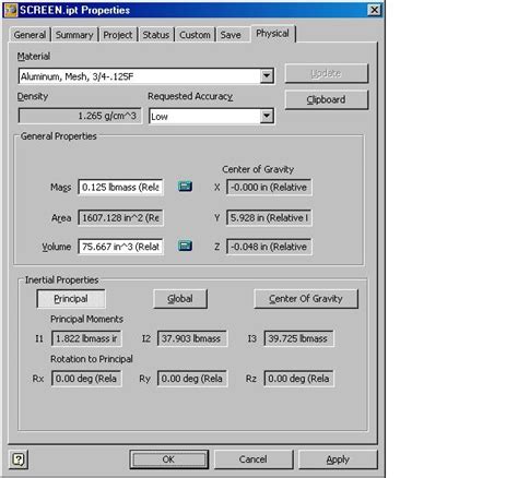 Mass Is Incorrect In Inventor Autodesk Community
