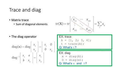 linear algebra and matlab tutorial pptx