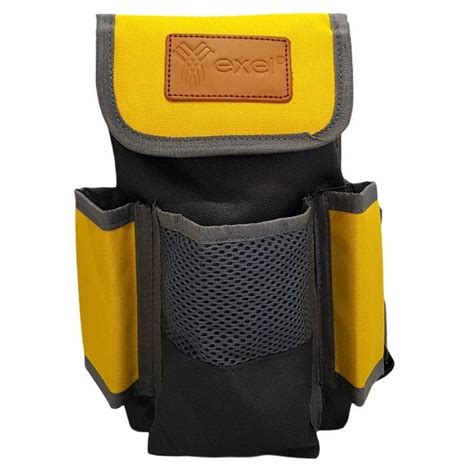 Grey Yellow Polyester Exel 53 5237 Pocket Tool Pouch For Tools Bag