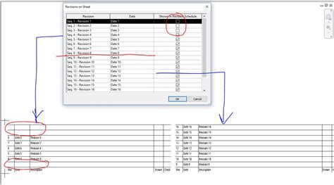 Split Revision Schedule Autodesk Community