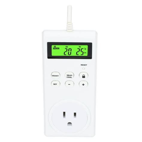 Temperature Controller Switch Timer Socket Smart Home Wireless Temperature Lcd Display