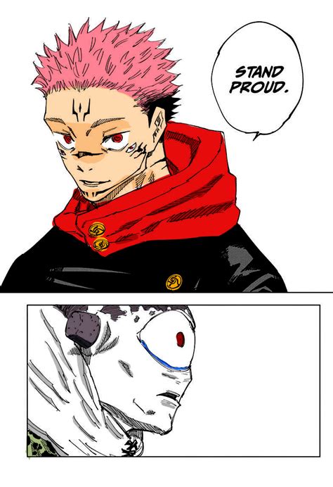 “stand Proud” Jjk Manga Panel20230828 0033 Ibispaint