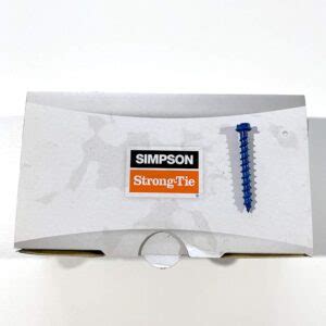 Simpson Strong Tie Concrete Screws Cor Form