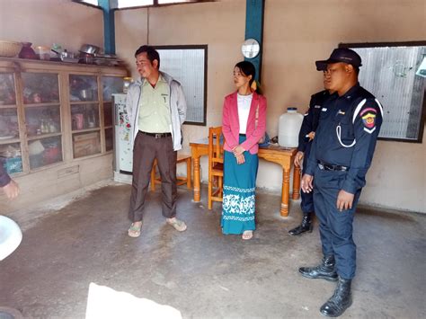 ပုံပါကျင်မြို့၊ ရပ်ကွက် ၂ အတွင်းရှိ နေအိမ်များနှင့် ဈေးအ‌ရောင်းဆိုင်များတွင် မီးဘေးအန္တရာယ်က