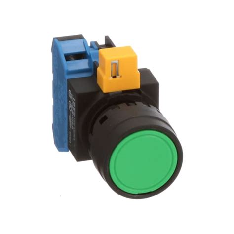 IDEC Corporation HW B M F G Pushbutton HW Series Plastic Bezel Flush Non Illum NO