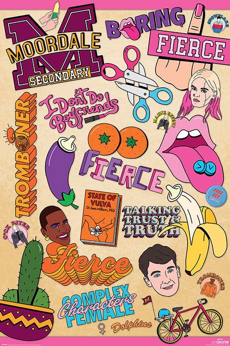 Sex Eduction Posters Sex Eduction Infographic Poster Pp34783 Panic Posters