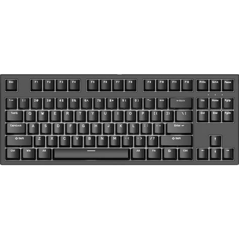 ลด12 โค้ด Clsmay12 Hello Ganss Gs3087c รุ่นต่อสาย White Light Keyboard Thai Hotswap