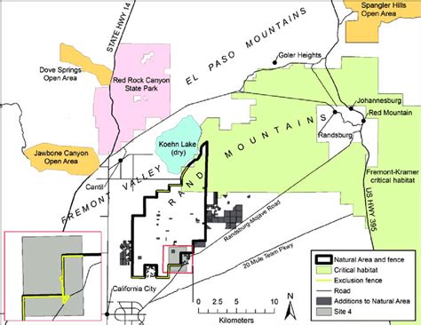 Desert Tortoise Habitat Map