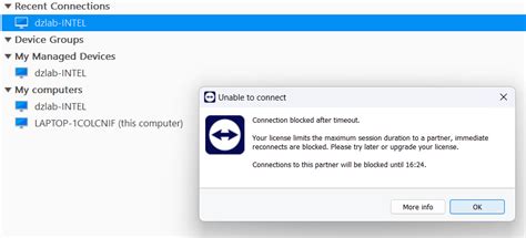 Commercial Use Connection Time Out Page 418 — Teamviewer Support